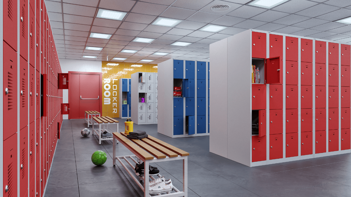 Efficiënte kleedkamer inrichting – Ceha Europe